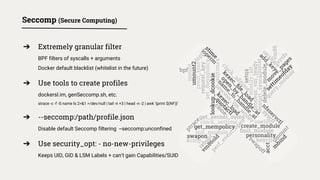Docker Security in Production Overview | PPT