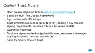 Docker Security and Content Trust | PPT