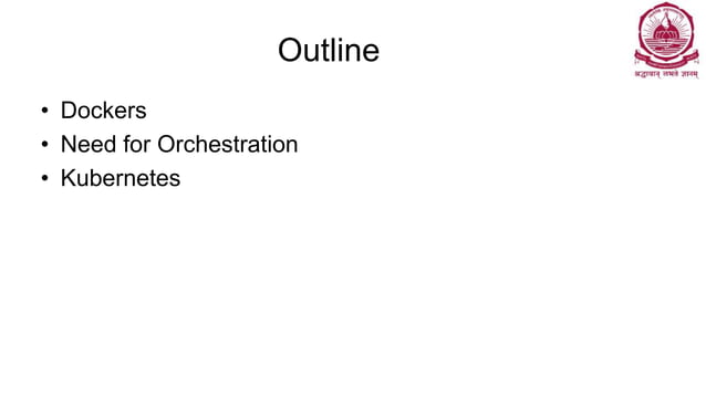 Dockers and kubernetes | PDF