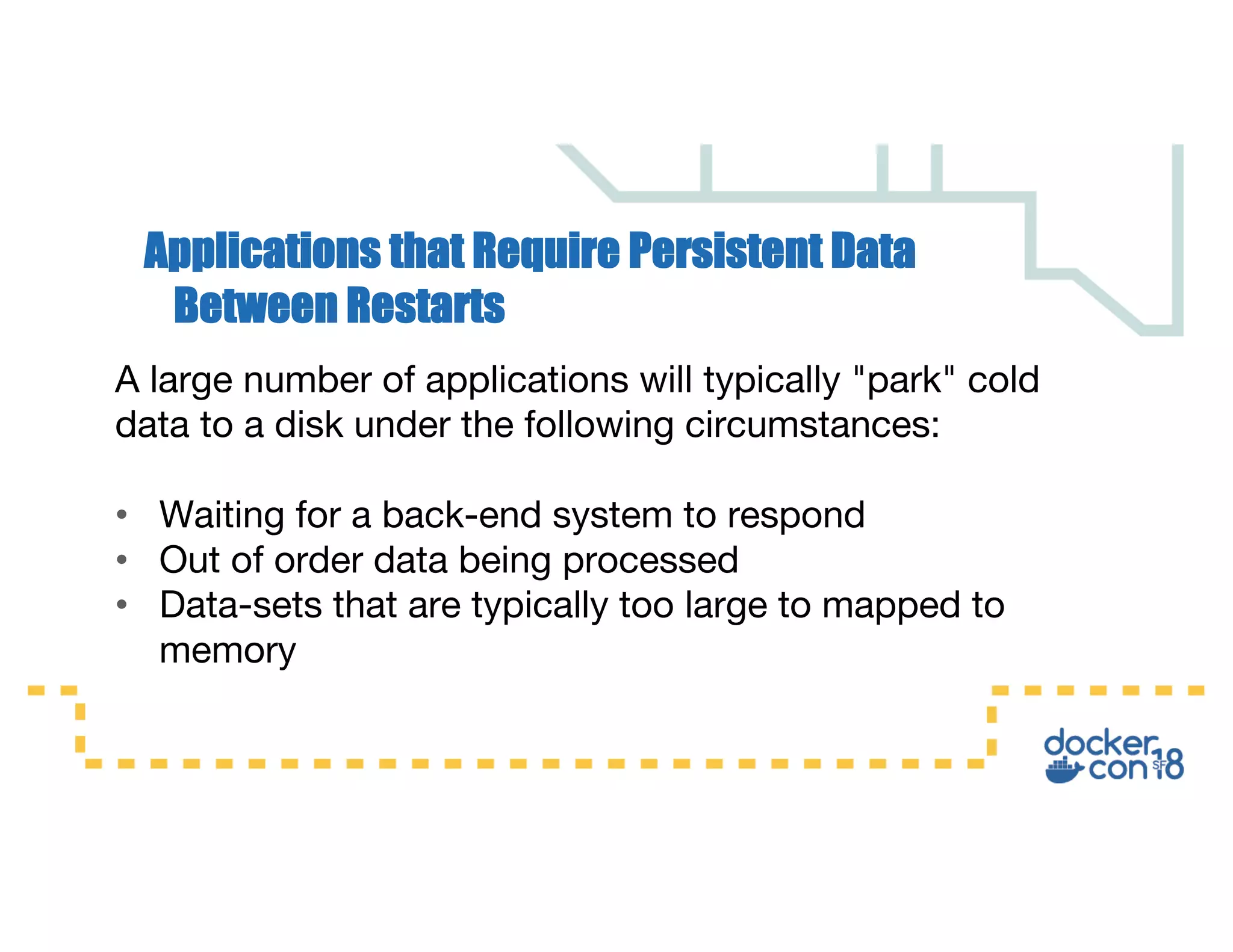 Docker Storage Designing A Platform For Persistent Data Ppt