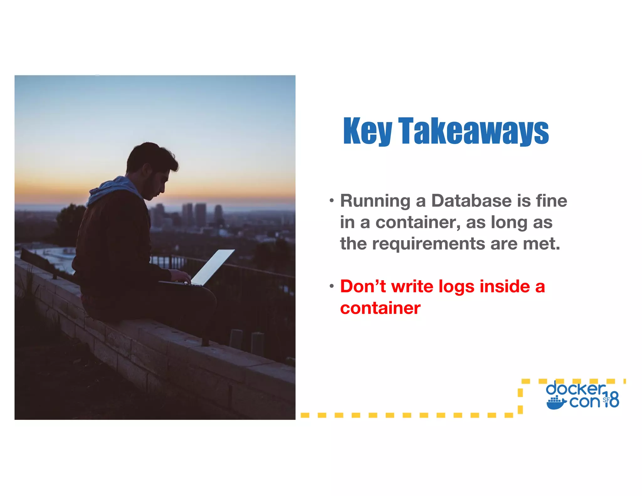 Docker Storage Designing A Platform For Persistent Data Ppt