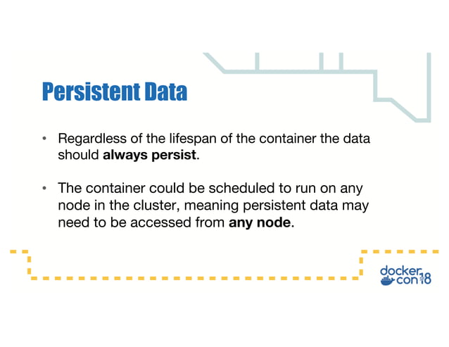 Docker Storage Designing A Platform For Persistent Data Ppt