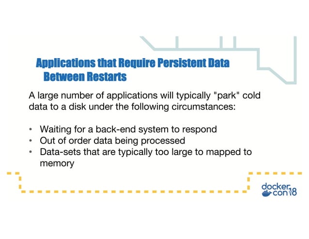 Docker storage designing a platform for persistent data | PPT