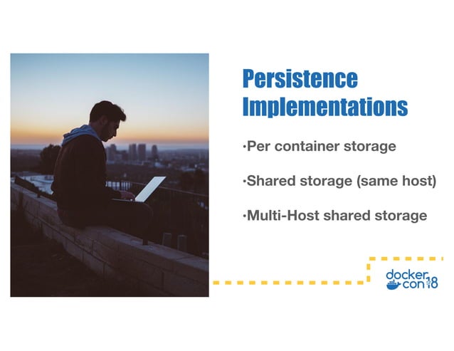 Docker Storage Designing A Platform For Persistent Data Ppt