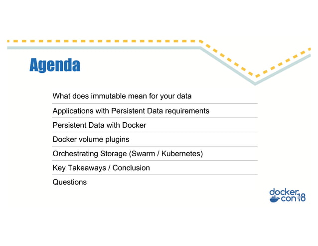 Docker Storage Designing A Platform For Persistent Data Ppt