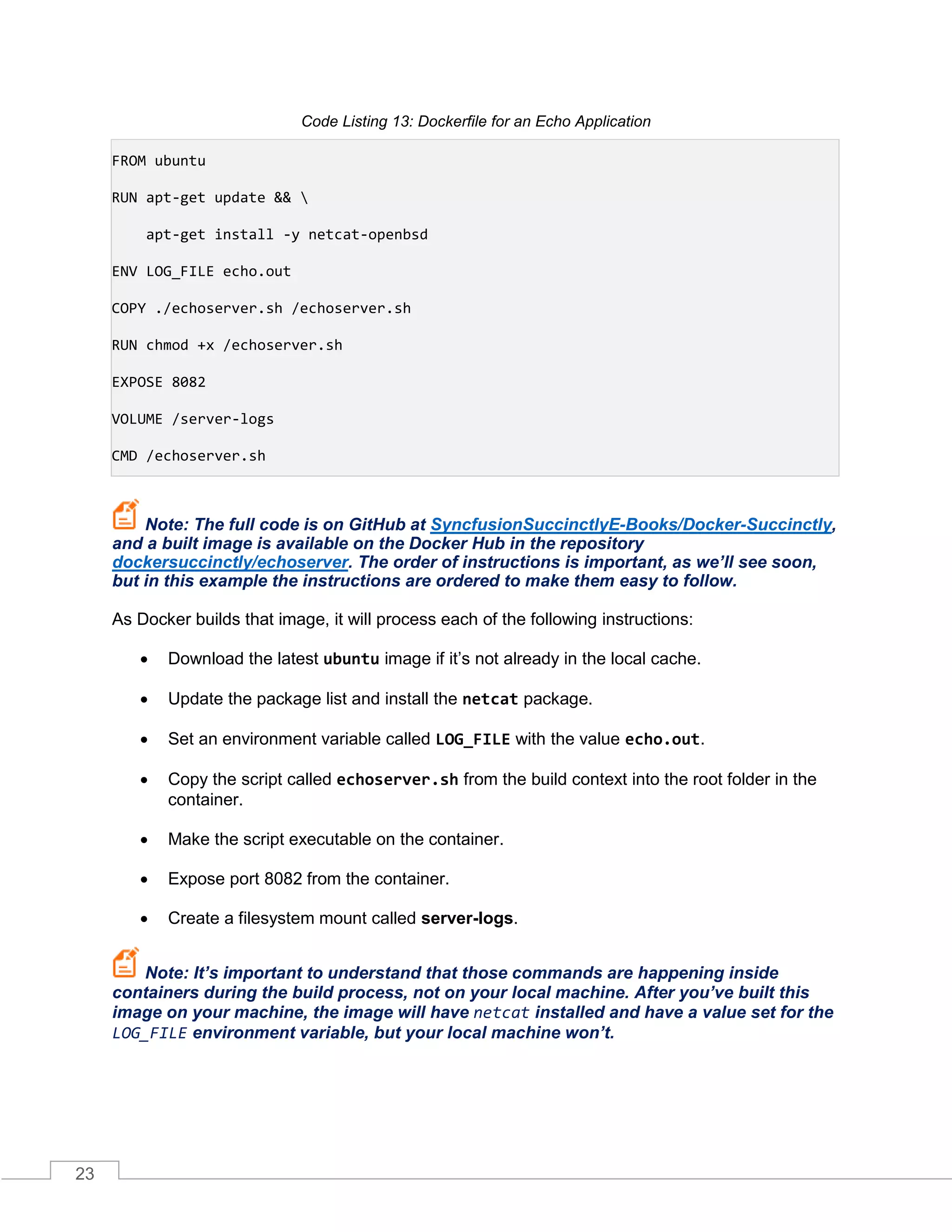 Docker succinctly | PDF