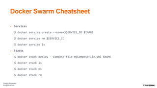 Container Orchestration with Docker Swarm | PPTX