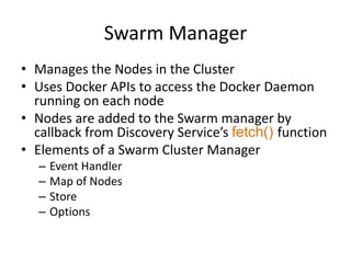 Docker Swarm Introduction | PPTX
