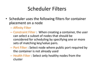 Docker Swarm Introduction | PPTX