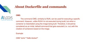 Docker @ Atlogys | PPT