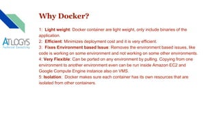 Docker @ Atlogys | PPT