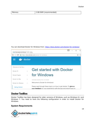 Docker tutorial | PDF