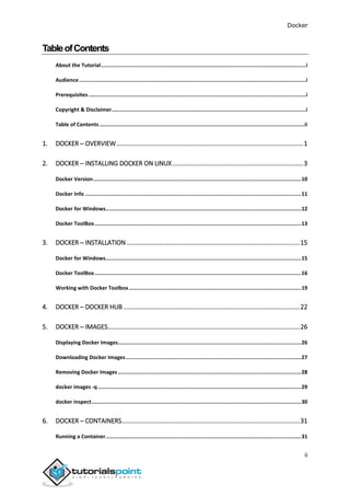 Docker tutorial | PDF
