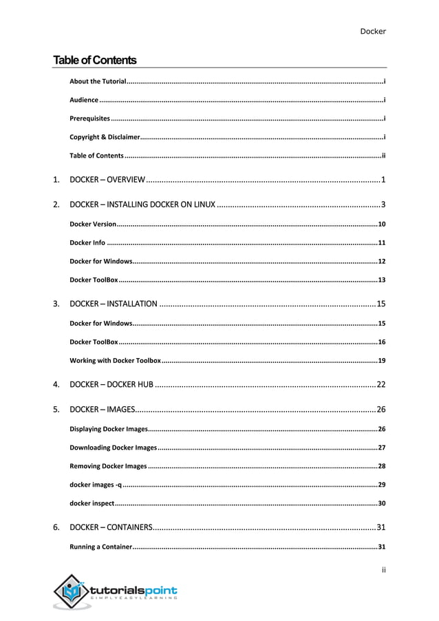 Docker Tutorial Pdf 