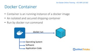 Introduction Docker and Kubernetes | Docker & Kubernetes Tutorial | Dot ...