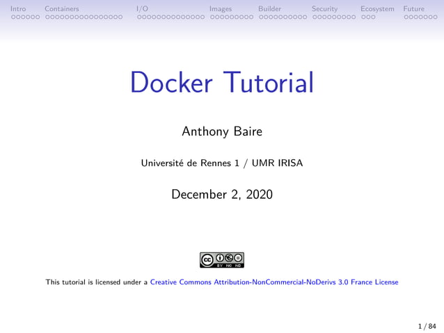 Docker Tutorial.pdf | Operating Systems | Computer Software and Applications