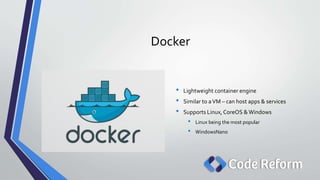Docker for developers - The big picture | PPT