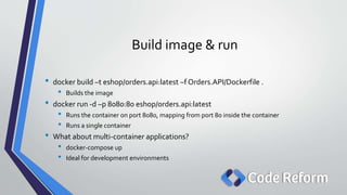 Docker for developers - The big picture | PPT