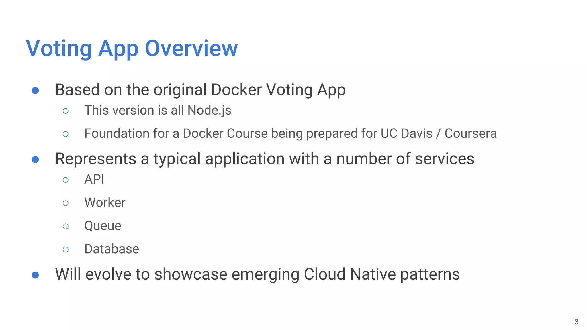 Docker Voting App Orientation | PPT