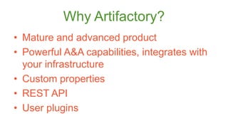 Artifactory Docker Integration Webinar | PPTX