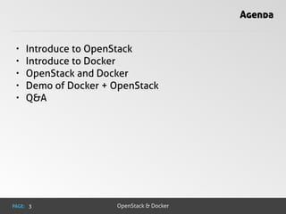 Docker with openstack | PPT | Free Download
