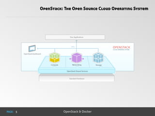 Docker with openstack | PPT | Free Download