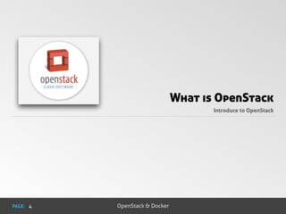 Docker with openstack | PPT