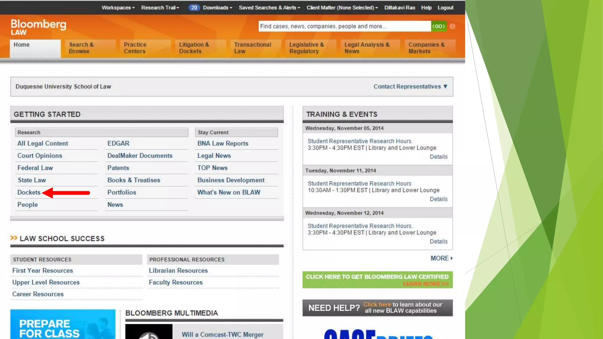 Docket Research & PACER | PPT