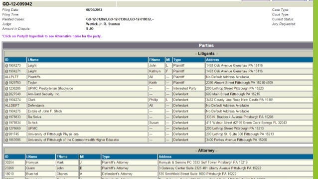 Docket Research & PACER