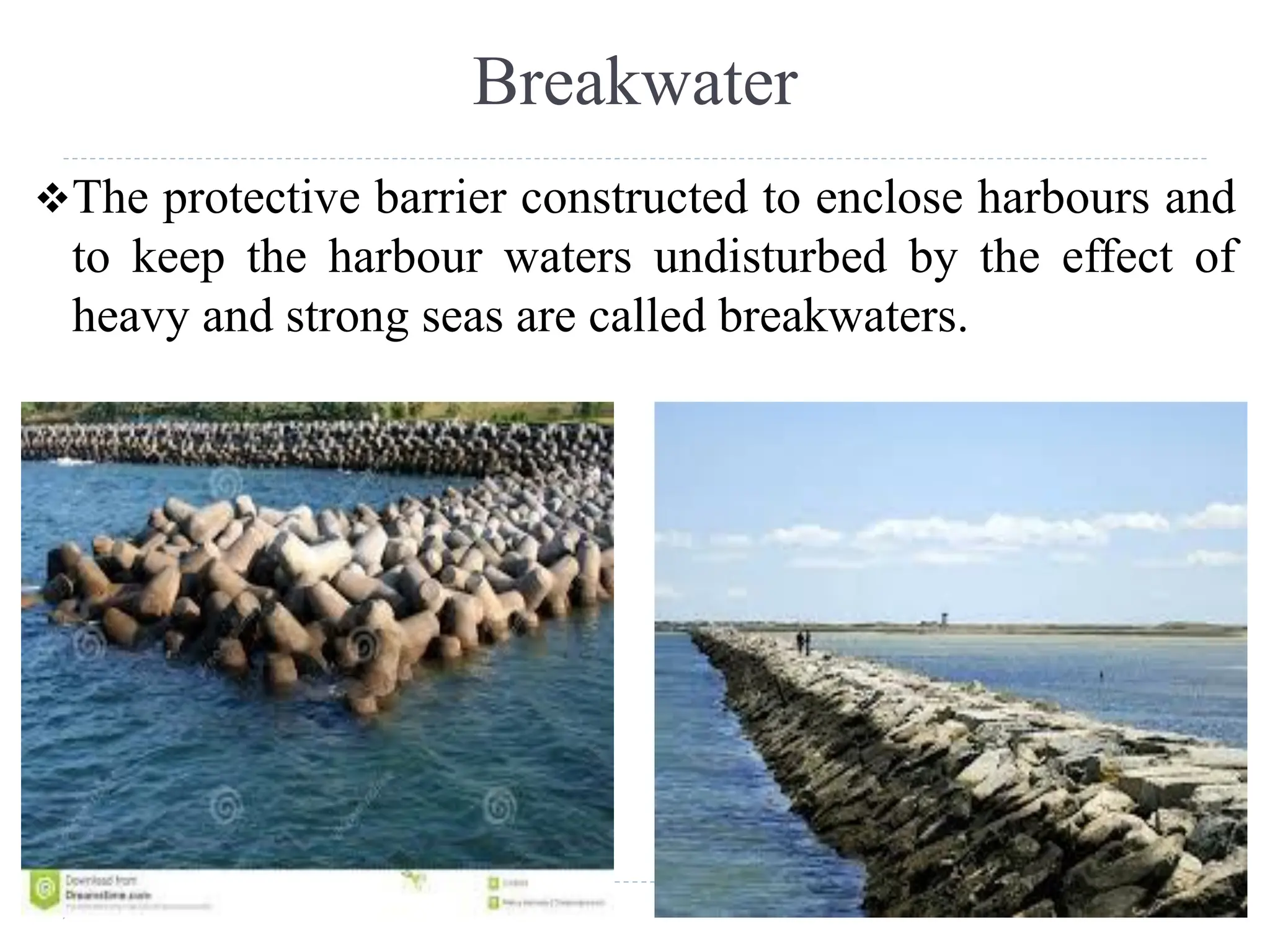 Dock, harbour, and port terminal Design. | PDF