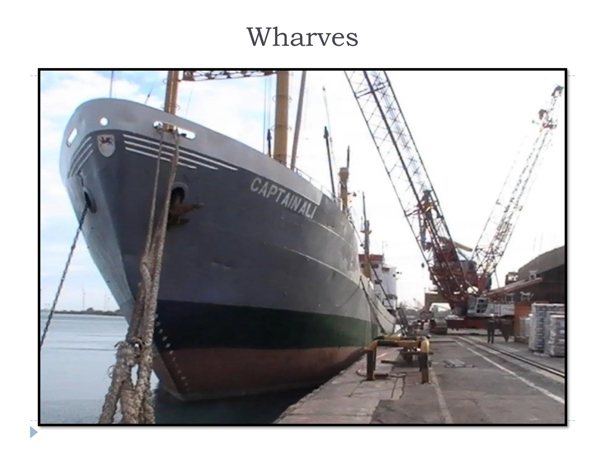 Dock, harbour, and port terminal Design. | PDF