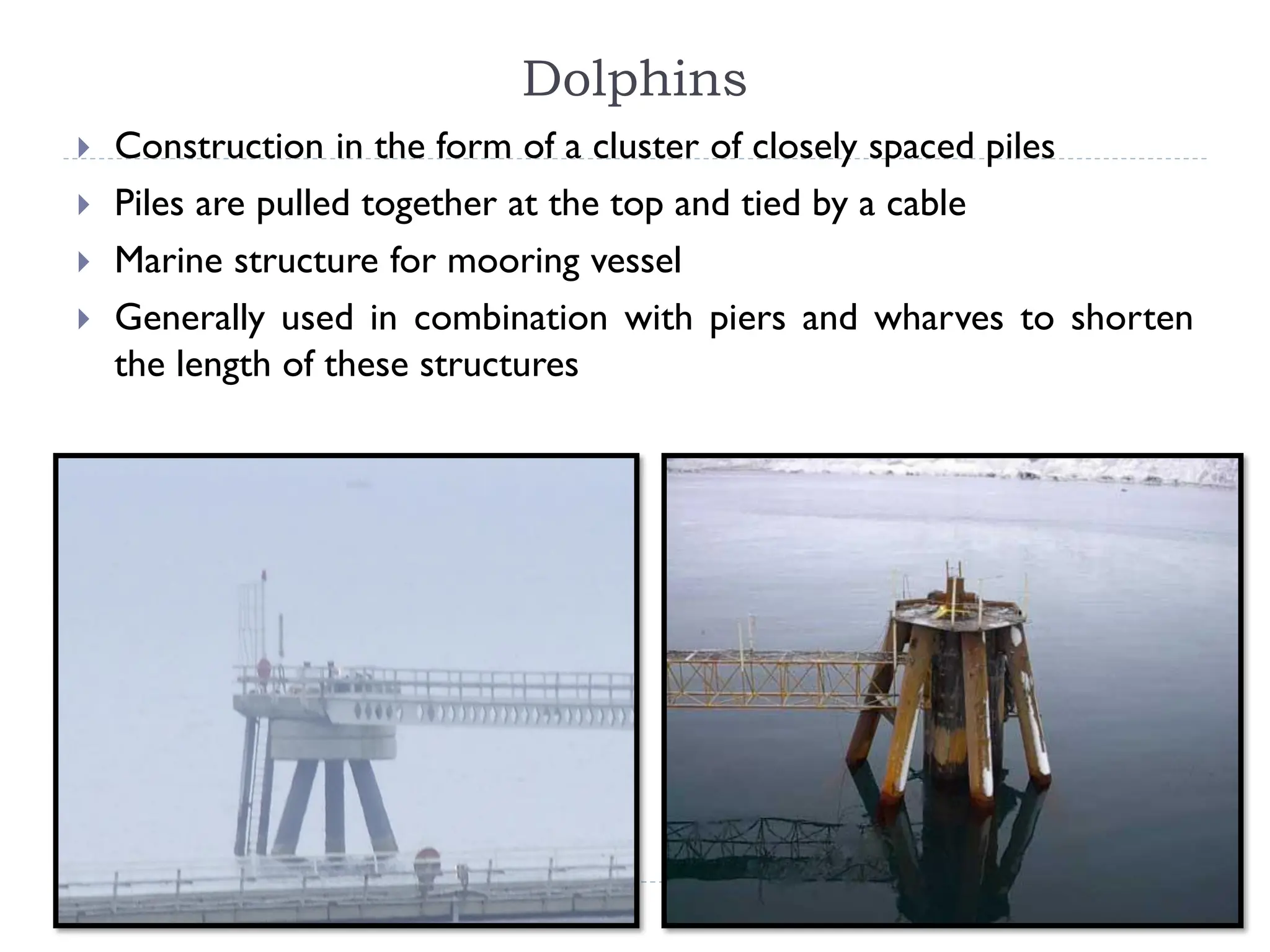 Dock, harbour, and port terminal Design. | PDF