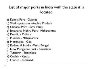 Dock, harbour, and port terminal Design. | PDF