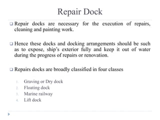 Dock, harbour, and port terminal Design. | PDF