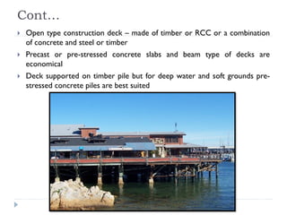 Dock, harbour, and port terminal Design. | PDF
