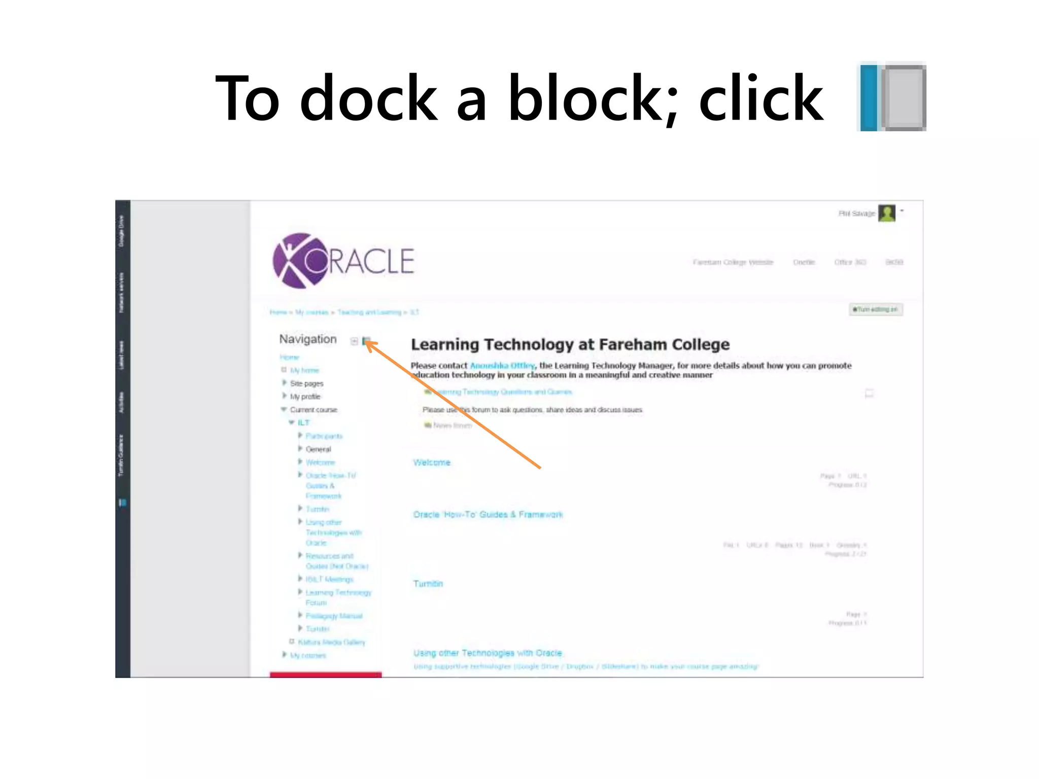 Docking blocks | PPTX