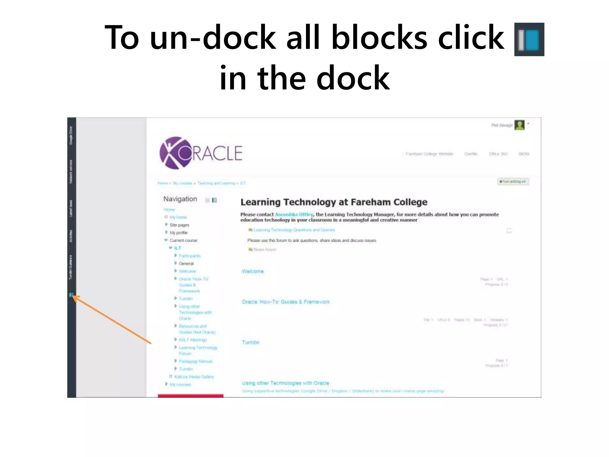 Docking blocks | PPTX