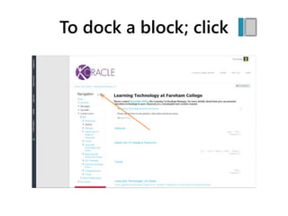Docking blocks | PPTX