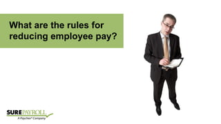 Rules for Docking Employee Pay | PDF