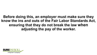 Rules for Docking Employee Pay | PDF
