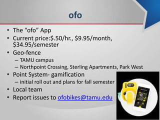 Dockless Bike Share Regulations | PPTX | Automotive