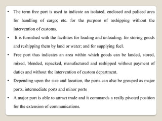 Docks, Harbour and Ports | PDF