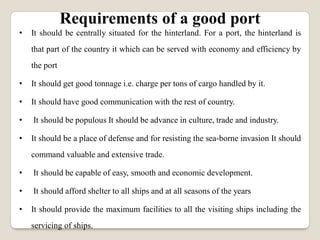 Docks, Harbour and Ports | PDF