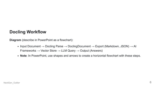 Simplifying Document Processing with Docling for AI Applications.pdf