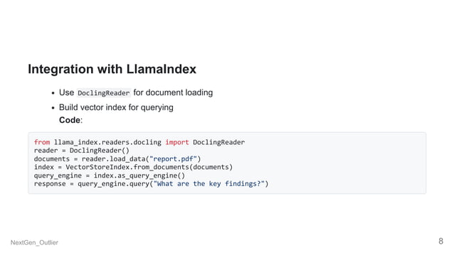 Simplifying Document Processing with Docling for AI Applications.pdf