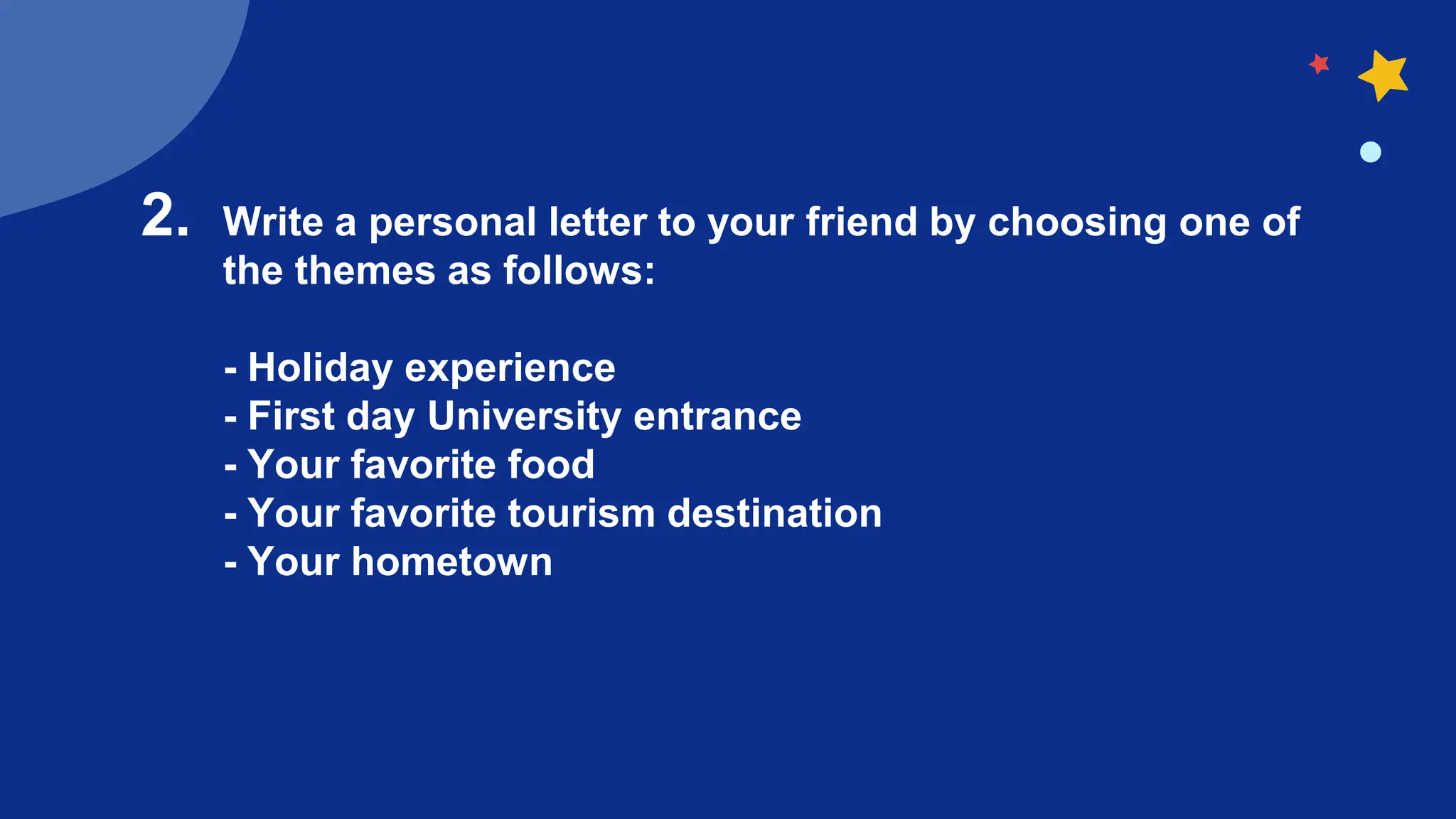 [Doc] Literal Reading - Personal Letter.pptx