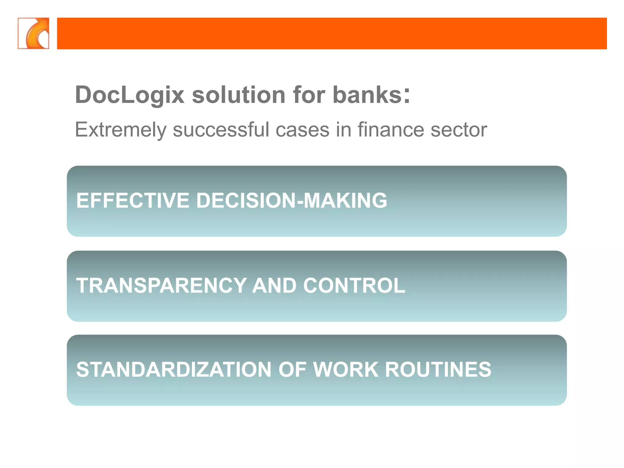DocLogix - Business process and document management audit | PPT