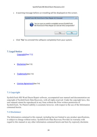 SysInfoTools MS Word DOCM Recovery | PDF | Operating Systems | Computer Software and Applications