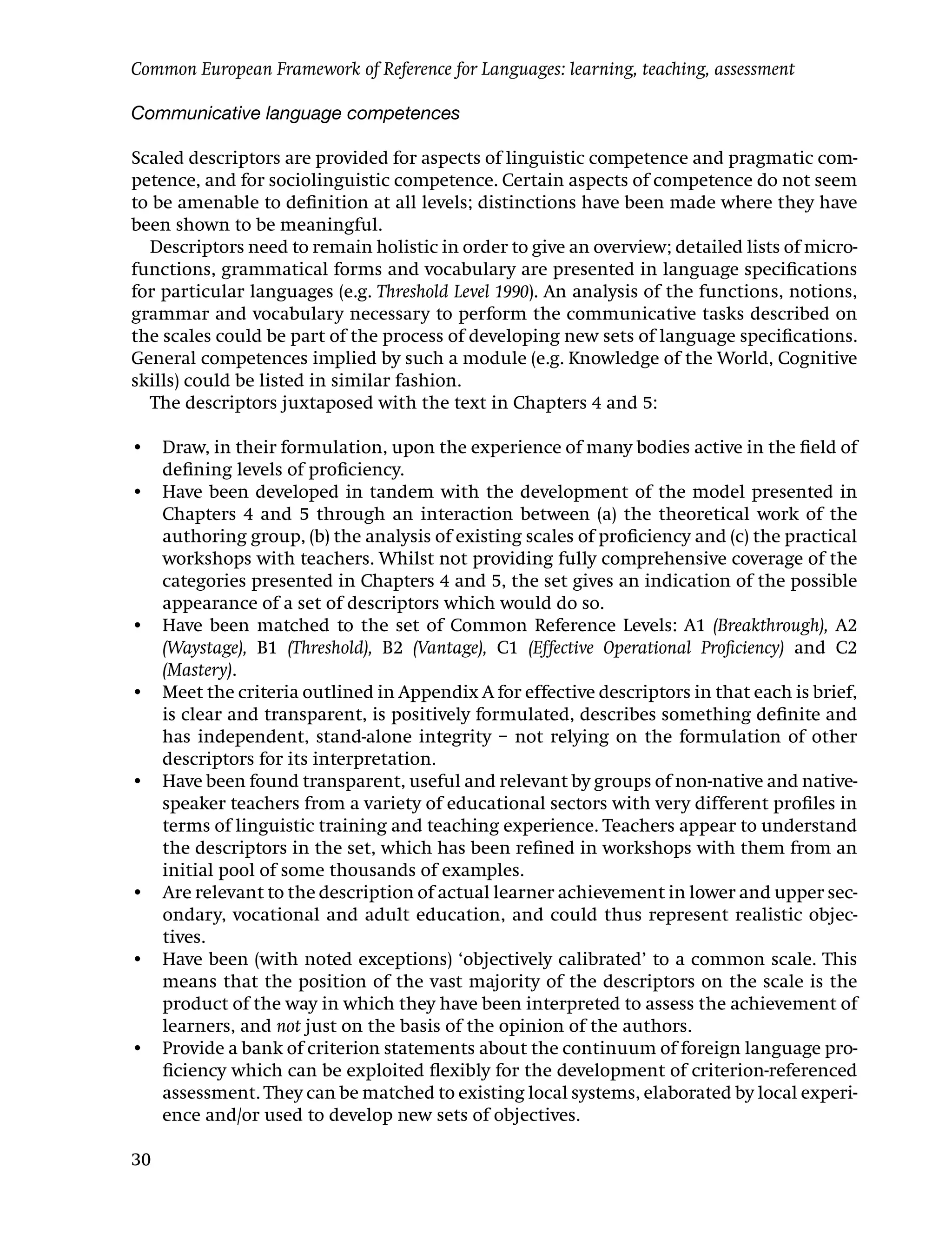 Common European Framework of Reference for Languages : Learning ...