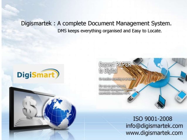 Scanning Document management System Software | PPTX | Technology ...